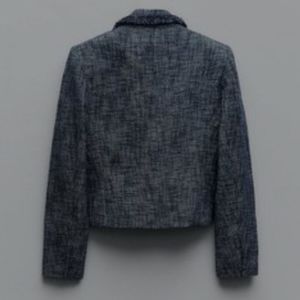 Zara | Jackets & Coats | Zara Textured Blazer | Poshmark